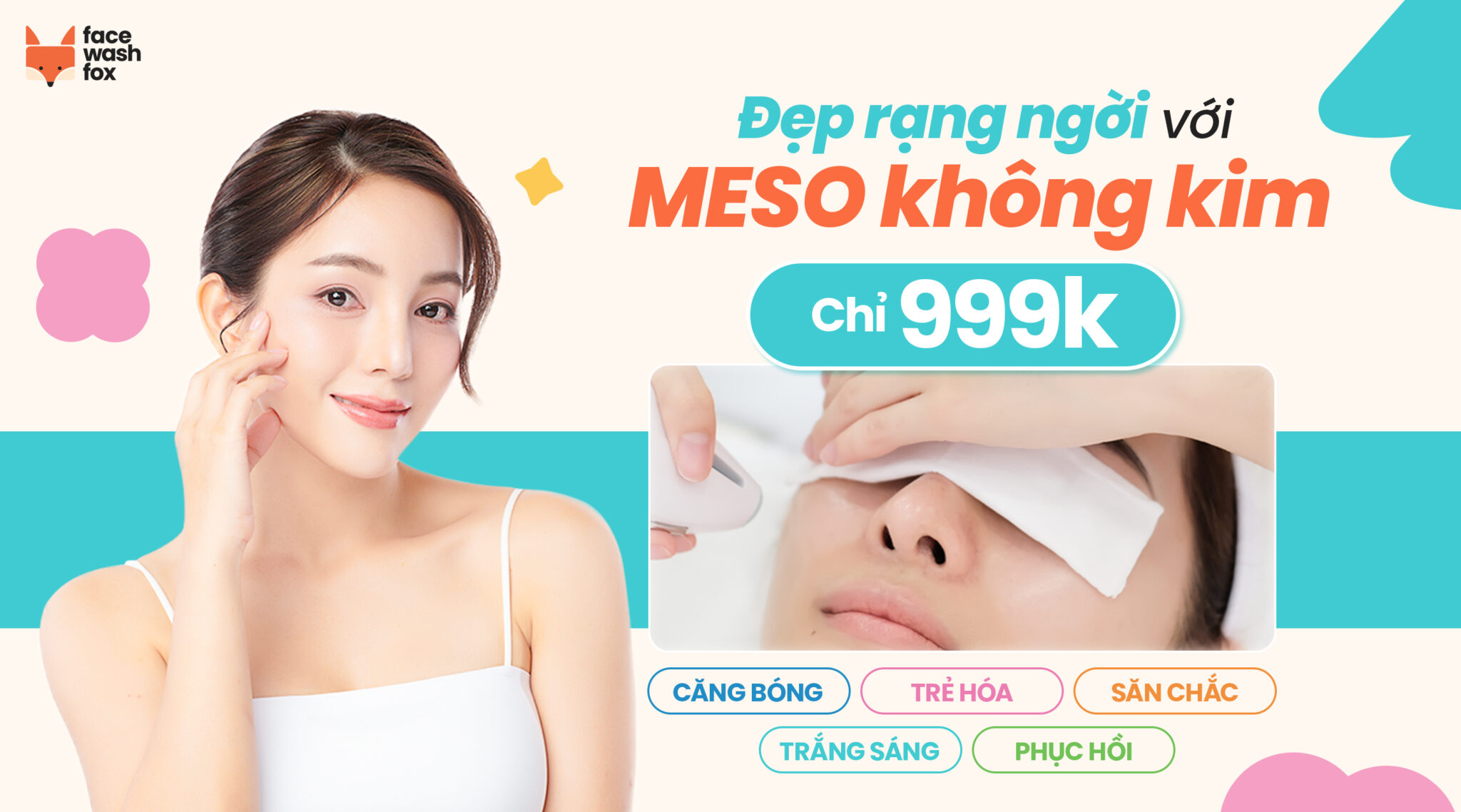 Ưu đãi hấp dẫn tại Face Wash Fox